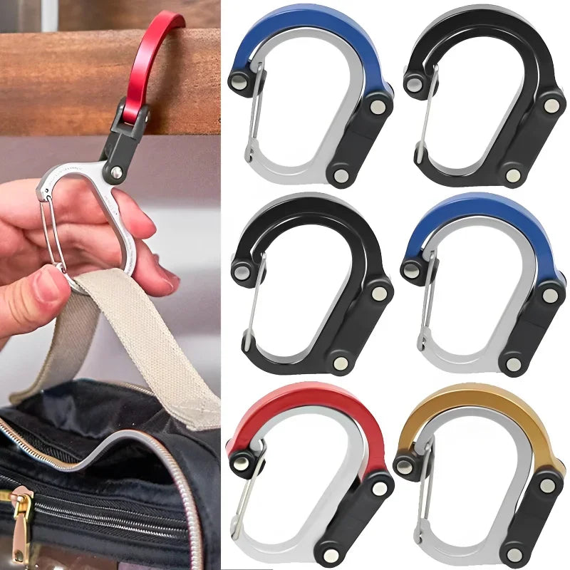 360° Rotating D-Shape Carabiner Clip – MARTinCART