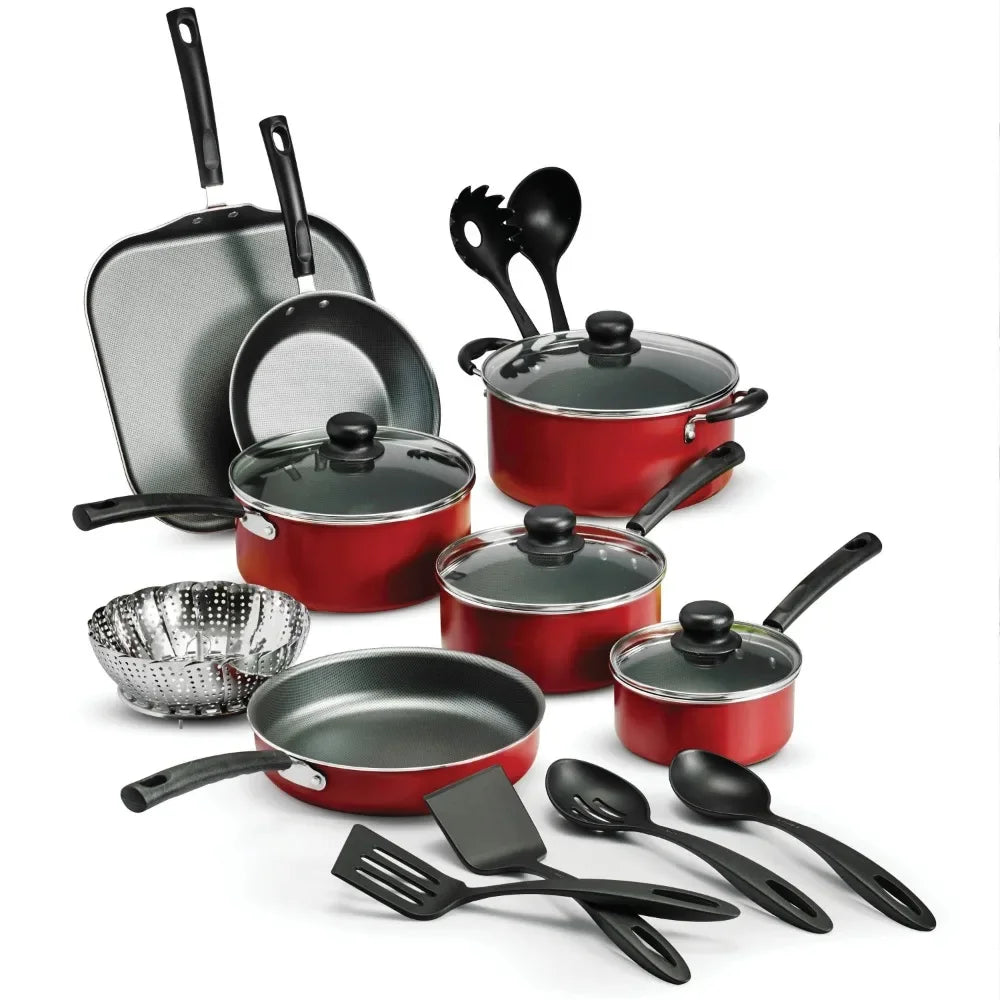 18-Piece Nonstick Enamel Cookware Set – MARTinCART